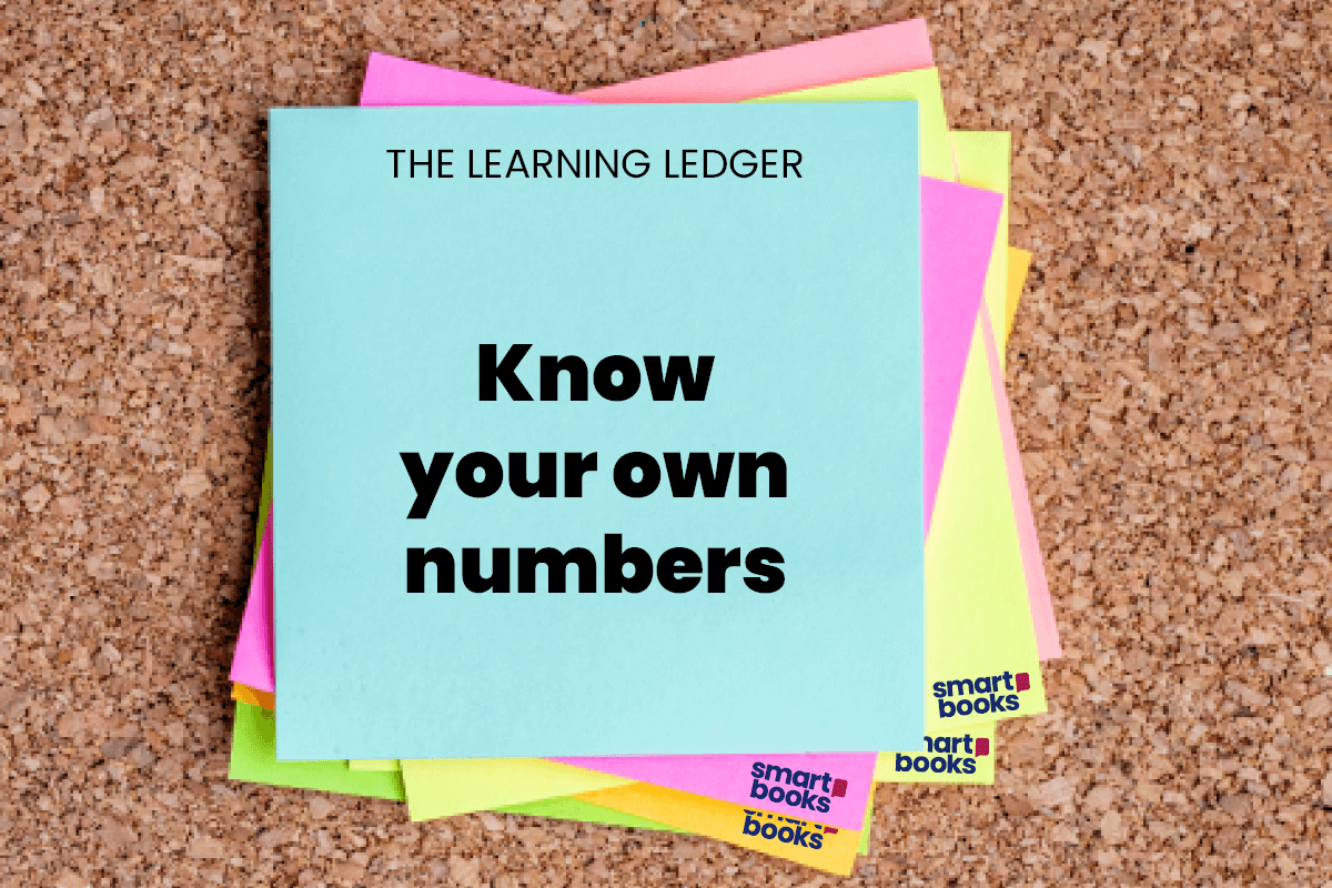 Know your own numbers - Smart Books